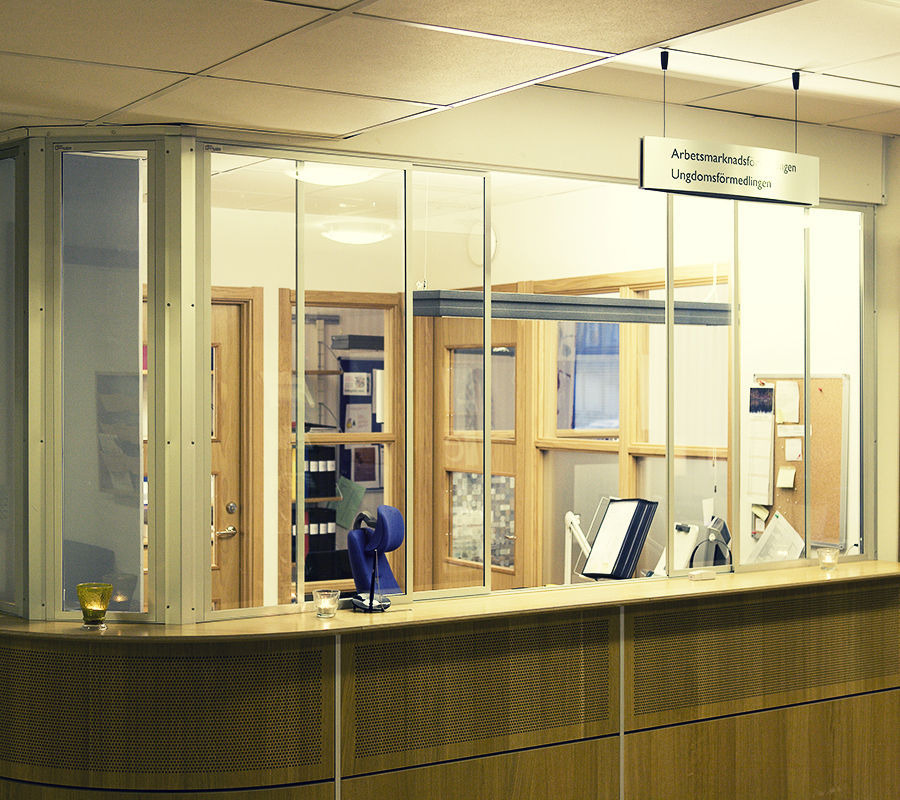 Steel window - SH - Svalson - stainless steel / sliding / security