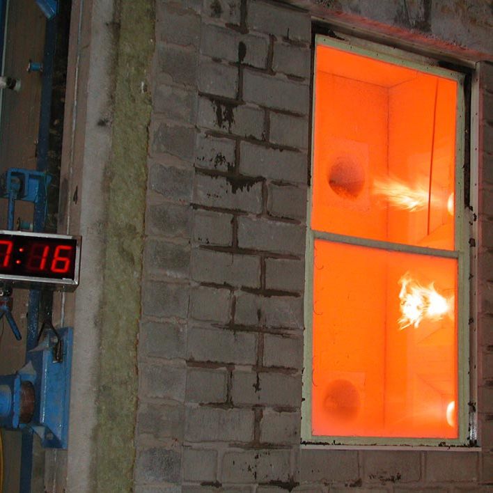 Steel window - FIRESLIDE SV-E60 - Svalson - sliding / sash / electric