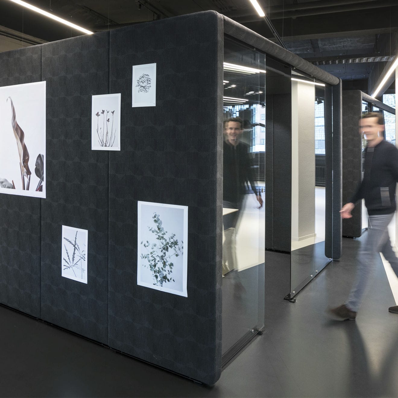 Acoustic privacy office space - FLEXBOX - Ahrend - modular