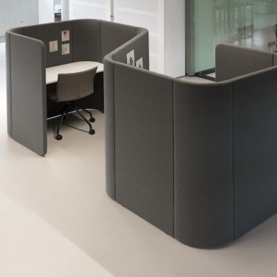 Modular privacy office space - CONCENTRAION CORNER - Ahrend