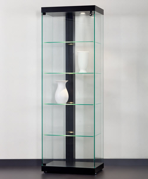 Contemporary display case - LINEA 60 - SDB Vitrinebouw BV - glass ...