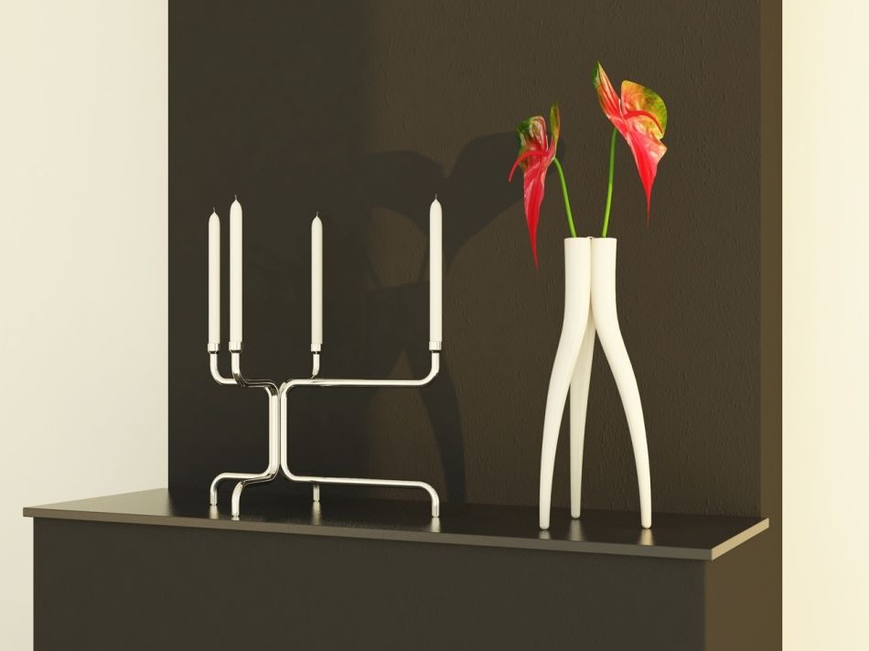 Original design vase - PARADE VAAS - spectrumdesign - ceramic / white