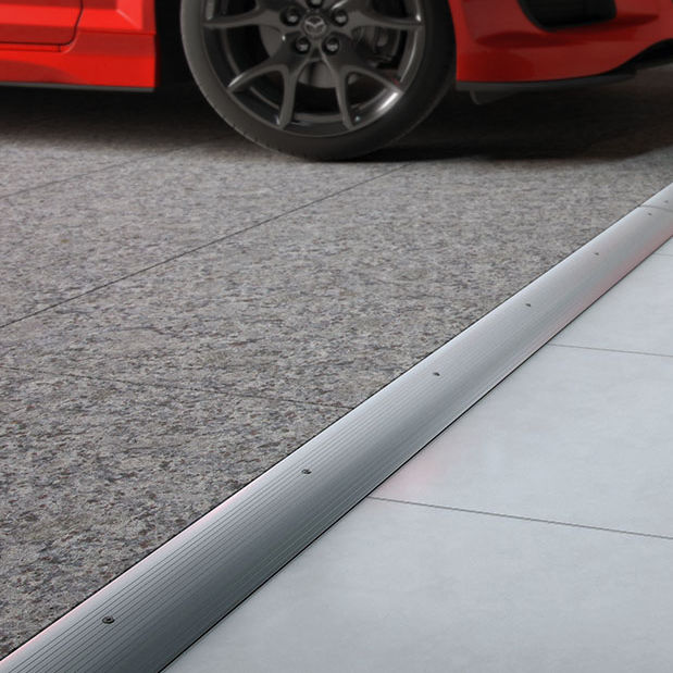 Anodized aluminum transition profile - NOVONIVEL® ACCESS XT20 - EMAC