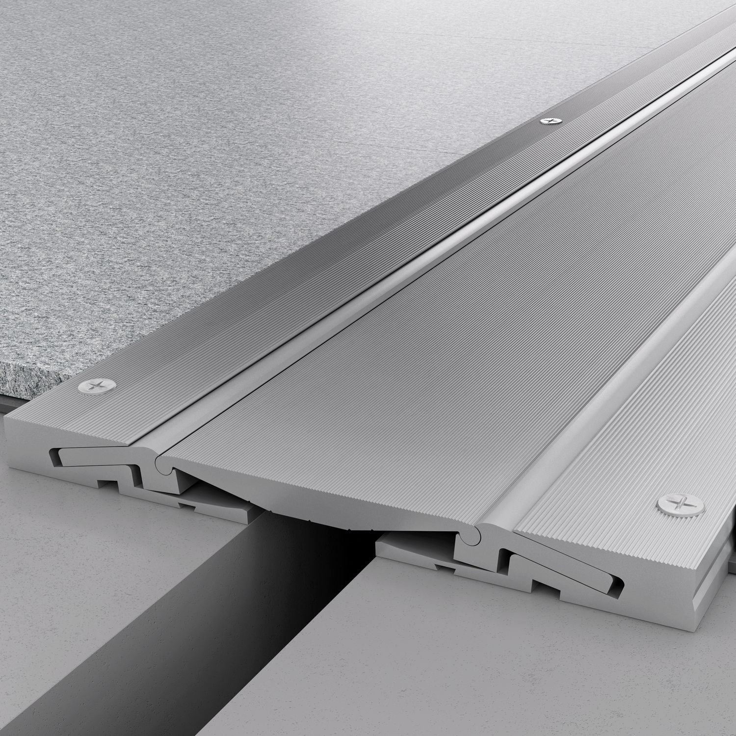 Aluminum expansion joint - NOVOJUNTA PRO® METAL SIS - EMAC - for flooring