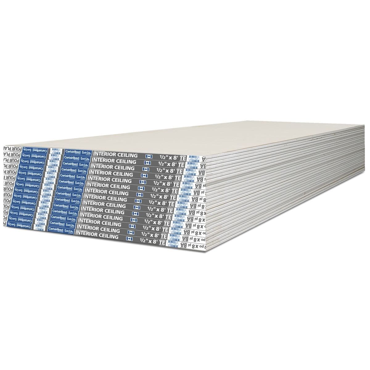 High-resistance plasterboard - EASI-LITE® - Certain Teed - rectangular ...