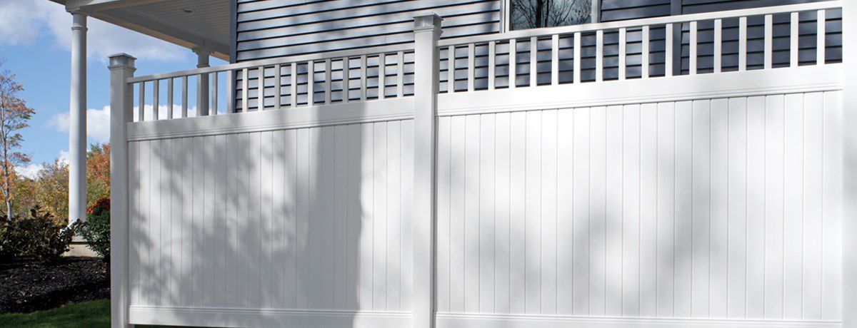 Fence with panels - LEXINGTON WITH VICTORIAN ACCENT - Certain Teed ...