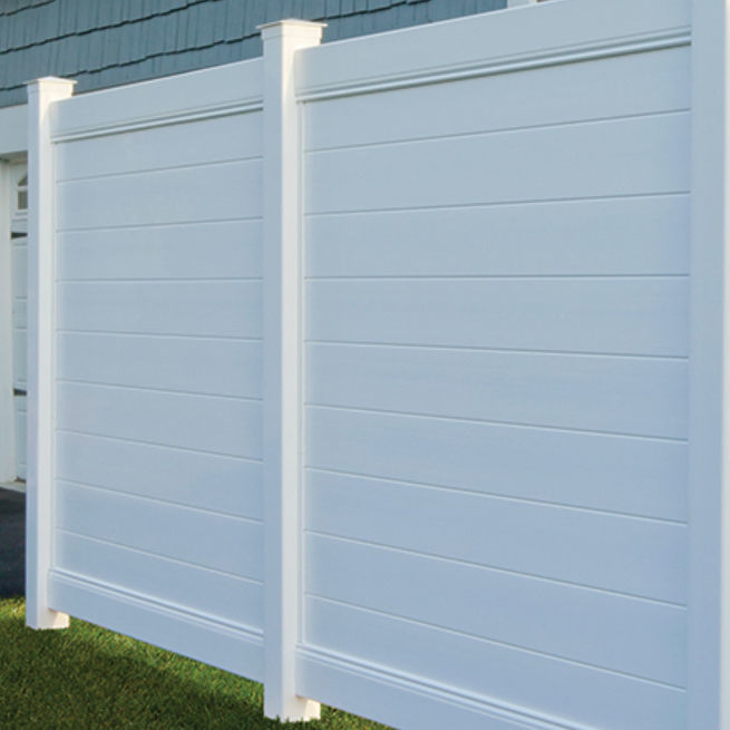 Fencing with panels - BROOKLINE - Certain Teed - garden / for swimming ...