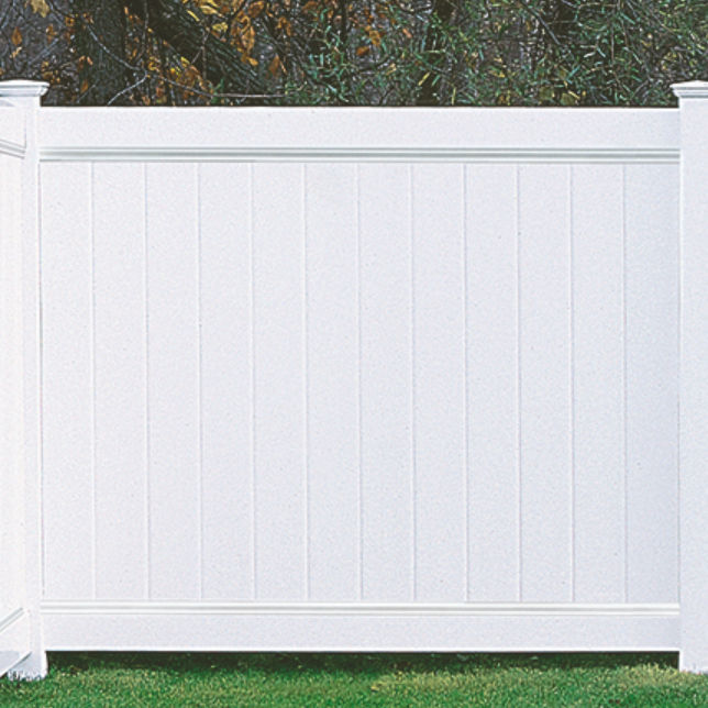 Fencing with panels - CHESTERFIELD - Certain Teed - garden / steel ...