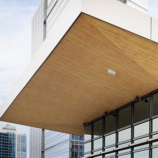 Aluminum suspended ceiling - 300C - LINEAR PLANK - Certain Teed - panel ...