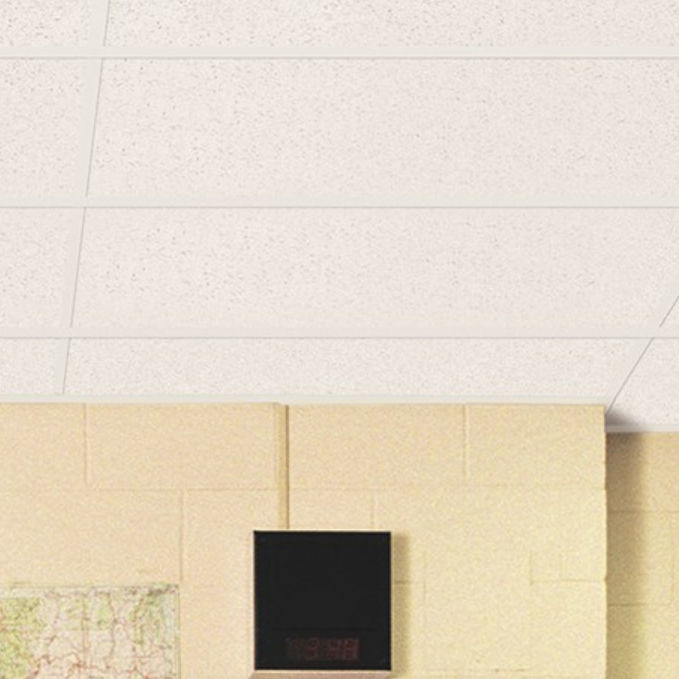 Mineral fiber suspended ceiling - SCHOOL BOARD® - Certain Teed - tile ...