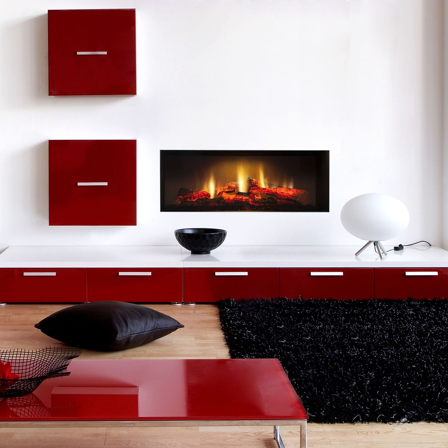 Electric fireplace insert - Dimplex Opti-V-Single - Kamin-Design GmbH ...