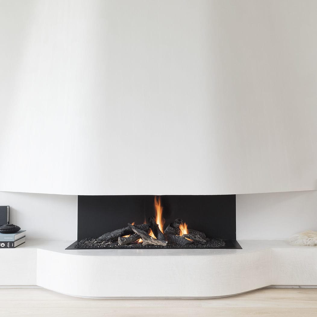Gas fireplace - URBAN MF 1300-50 G 3S - Metalfire Architectural ...