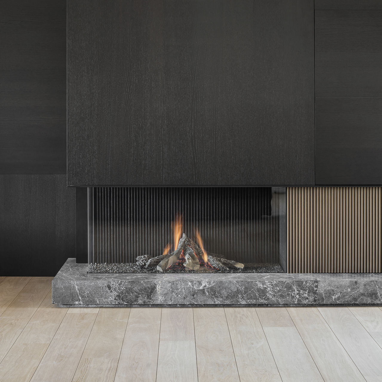 Gas fireplace - AVENUE GAS HIGH EFFICIENCY - Metalfire Architectural ...