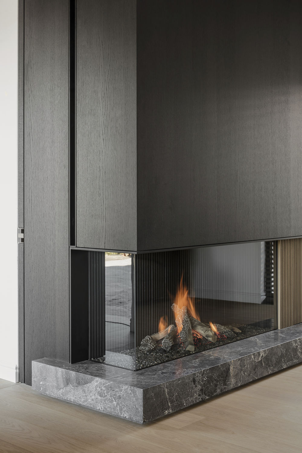 Gas fireplace - AVENUE GAS HIGH EFFICIENCY - Metalfire Architectural ...