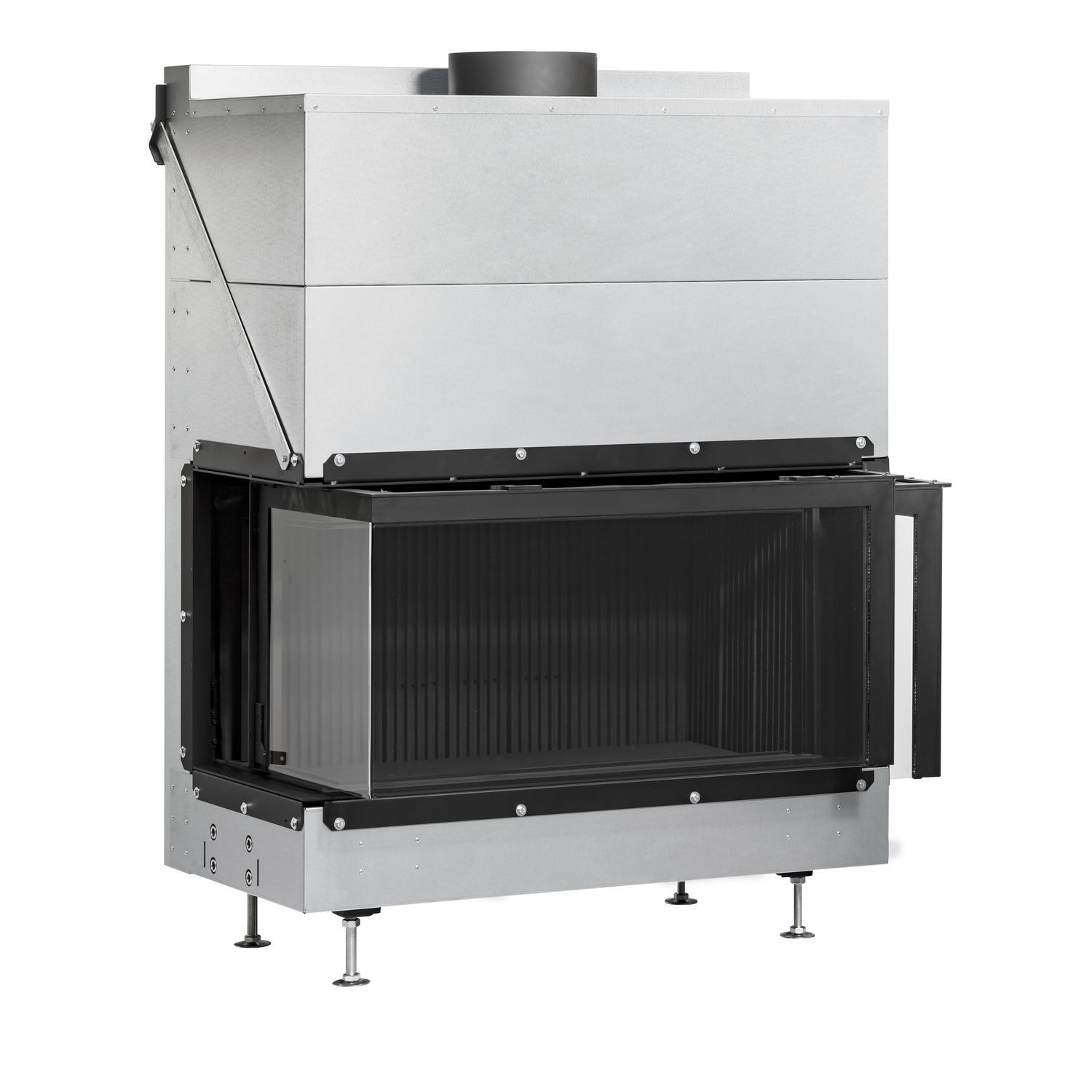 Wood-burning fireplace - ULTIME D MF 1050-50 WHE 2S V20 - Metalfire ...