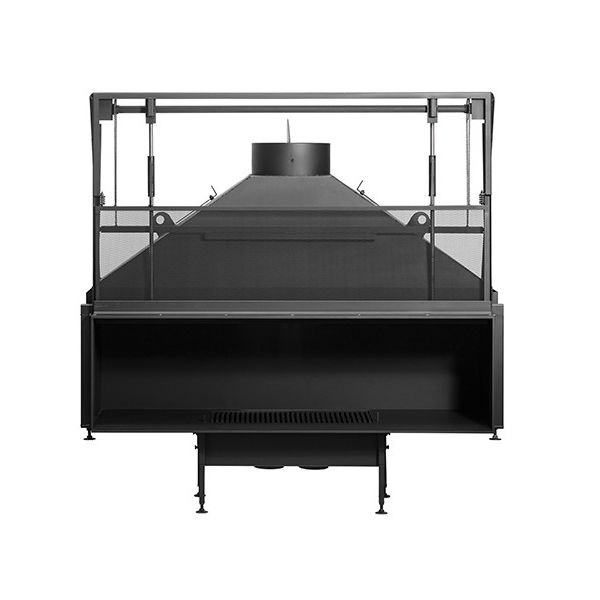 Closed wood hearth - UNIVERSAL MF 1300-50 W 1S - Metalfire ...