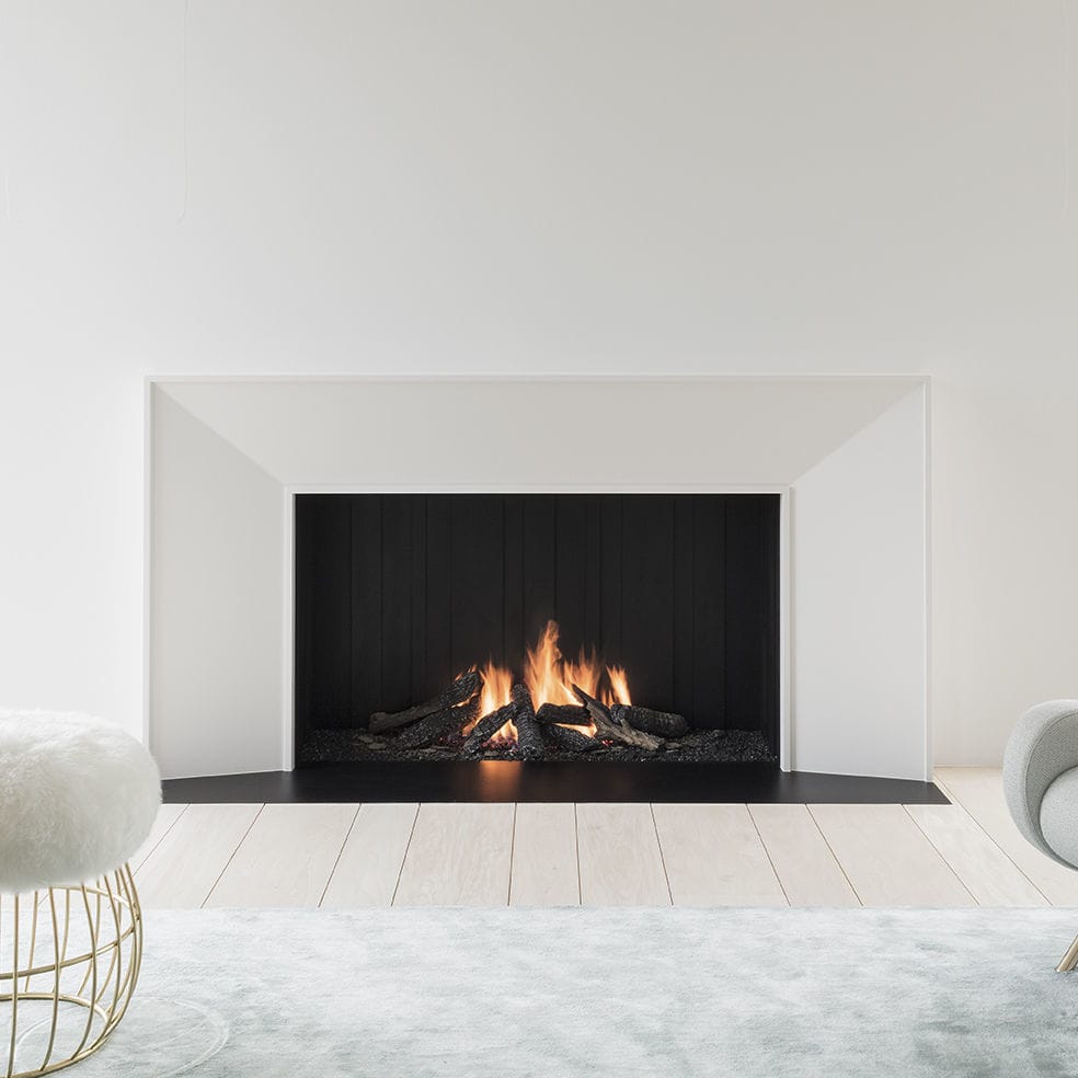 Gas fireplace - URBAN MF 1050-75 G 1S - Metalfire Architectural ...