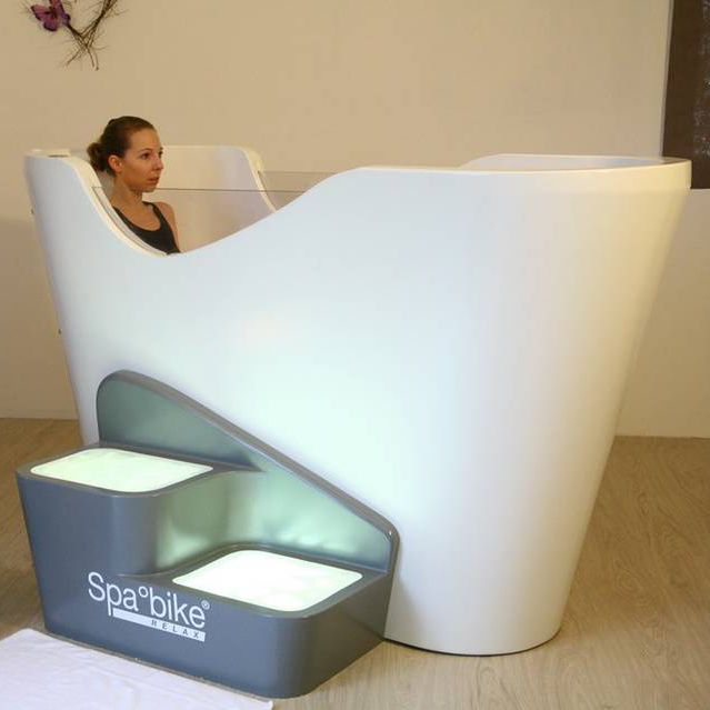 Oval bathtub - SPA°BIKE® RELAX - DYNAMIKA - free-standing / composite ...