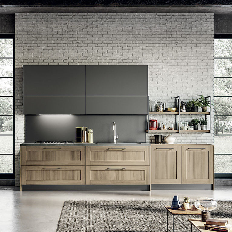 Contemporary kitchen - CLOE 02 - Arredo3 s.r.l. - lacquered wood ...