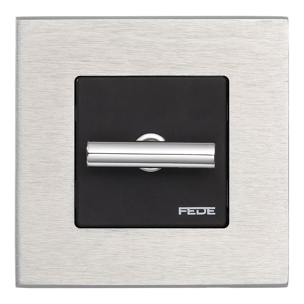 Light switch - SOHO - FEDE Switch & Light - rotary / recessed / metal