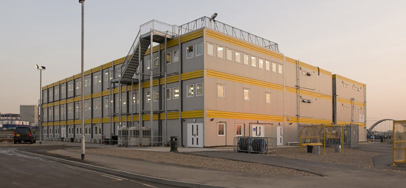 Prefab building - WELFARE FACILITIES - Algeco - modular / metal / steel ...