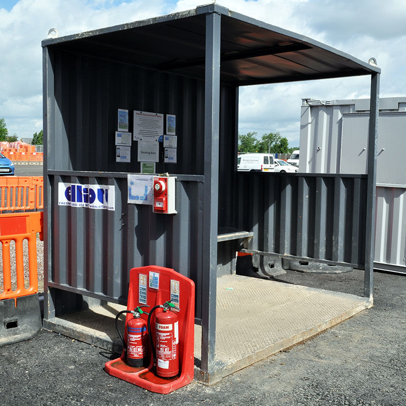 Smoking cabin - Algeco