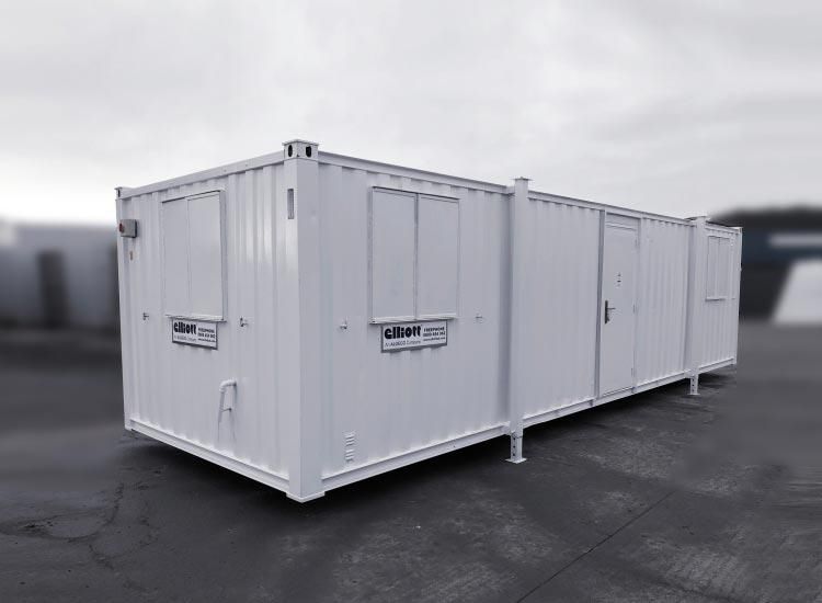 Modular building - ANTI-VANDAL - Algeco - prefab / steel / commercial