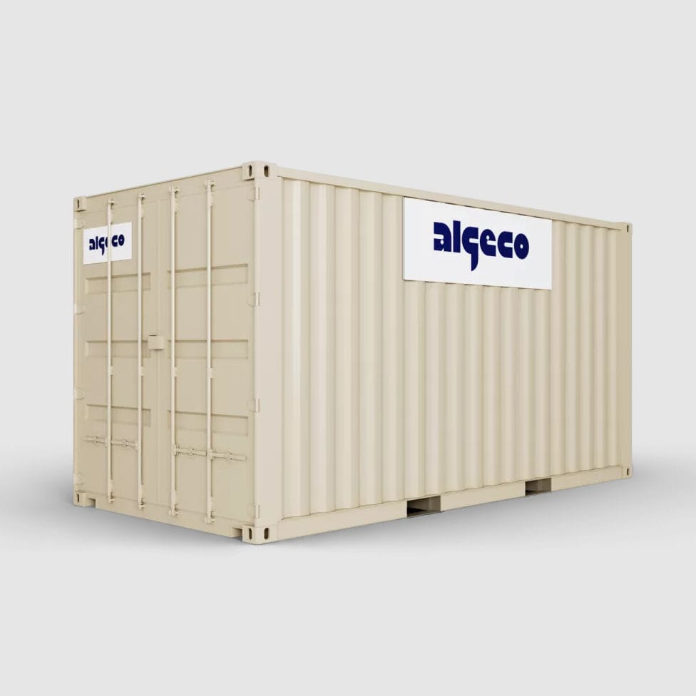 Steel storage container - 16 - Algeco - wood