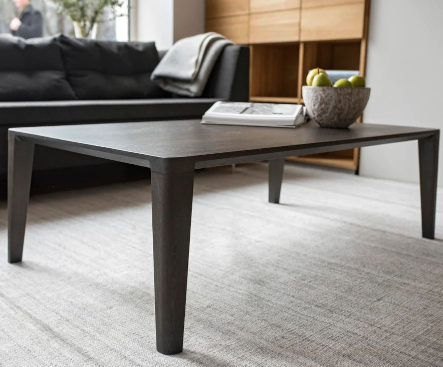 Contemporary coffee table - KA - JAVORINA - oak / walnut / solid wood