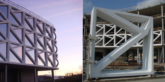 Panel curtain wall - CIVIDALE (UD) - Styl-Comp - precast direct-finish ...