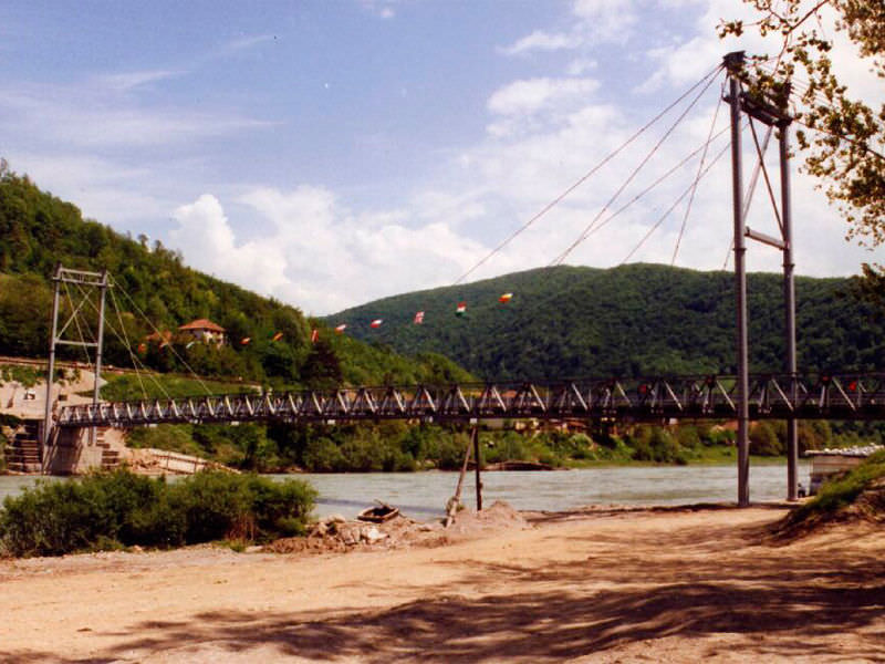 Steel bridge - PSB - Janson Bridging - truss / road