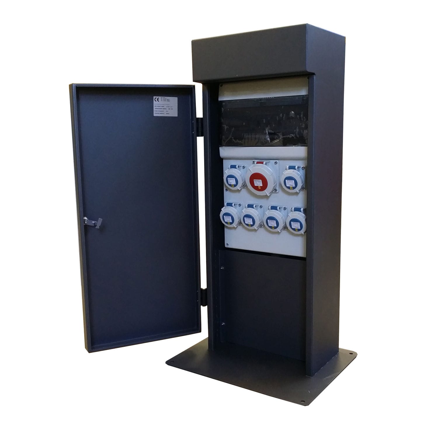 Electrical distribution bollard - ICEBERG - New VMR S.r.l. - stainless ...