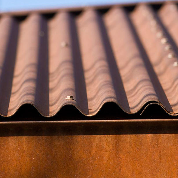 Corrugated sheet metal - SINEWAVE - Corrugated Metals, Inc. - for roof ...
