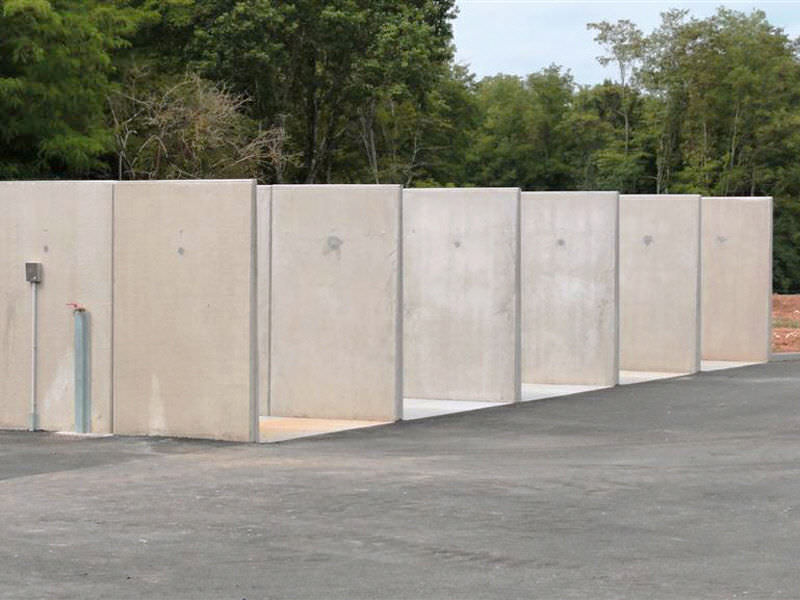 Reinforced concrete retaining wall - AGRIMUR® - Chapsol - modular / prefab