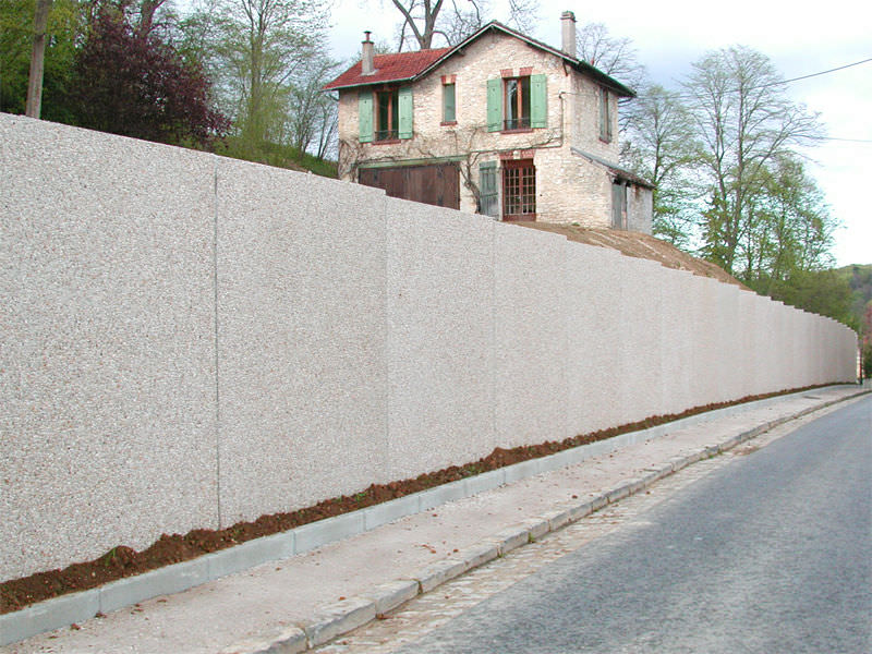 Reinforced concrete retaining wall - 200 SERIES - Chapsol - modular ...