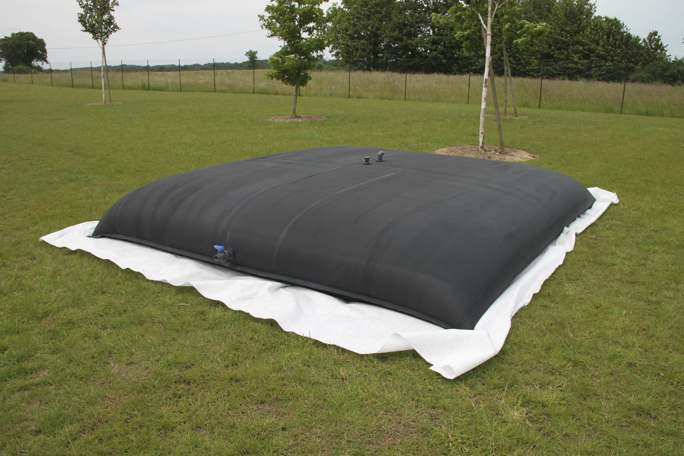 Rainwater tank - Flexirub - water storage / prefab / flexible