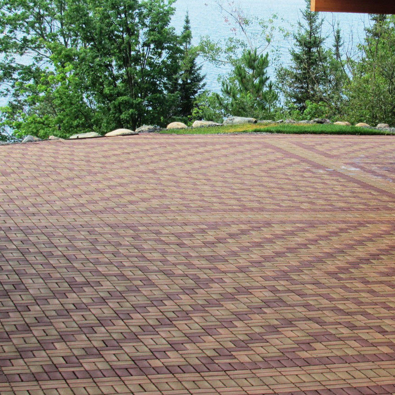 Composite paver - PERMEABLE - AZEK Building Products - drainage / made ...