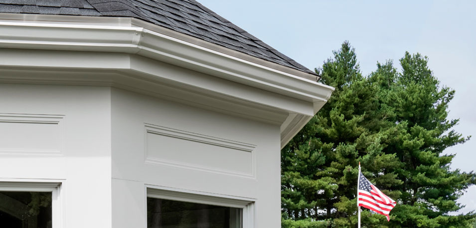 PVC molding - SHEETS - AZEK Building Products - for outdoor use