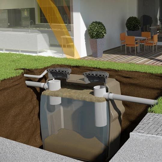 In-ground grease trap - GREASTOP® - Eloy