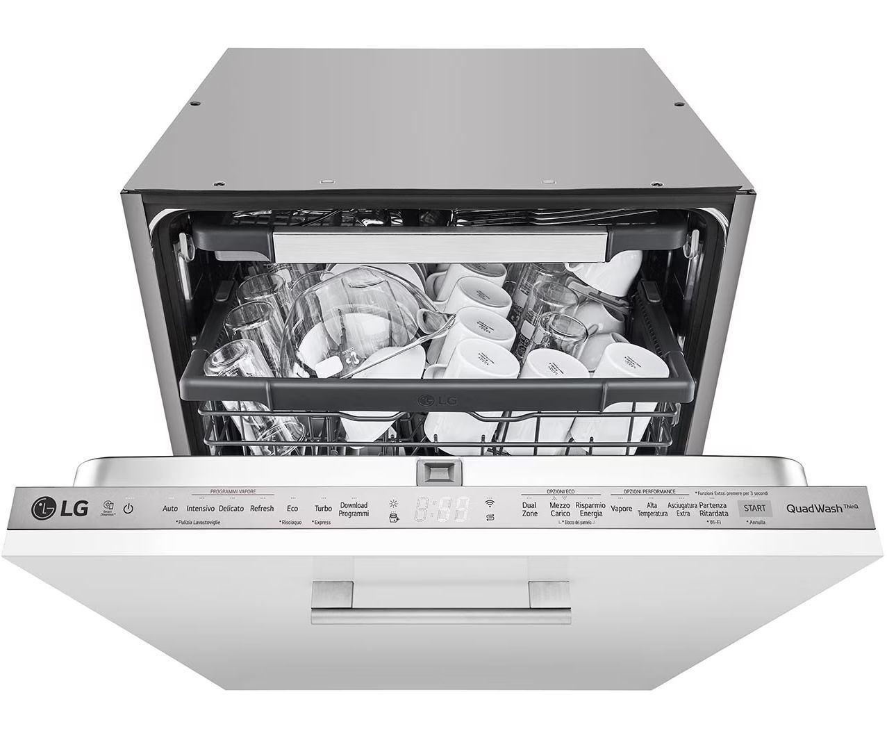 Front-loading dishwasher - TrueSteam™ QuadWash™ - LG Electronics ...