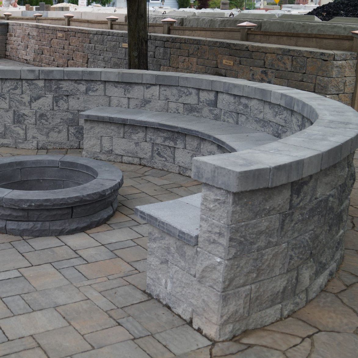 Solid concrete block - AB COURTYARD - Nitterhouse - decorative / for ...