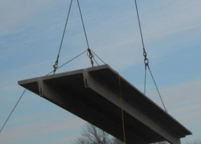Double T beam - Nitterhouse - precast / prestressed concrete / for flooring