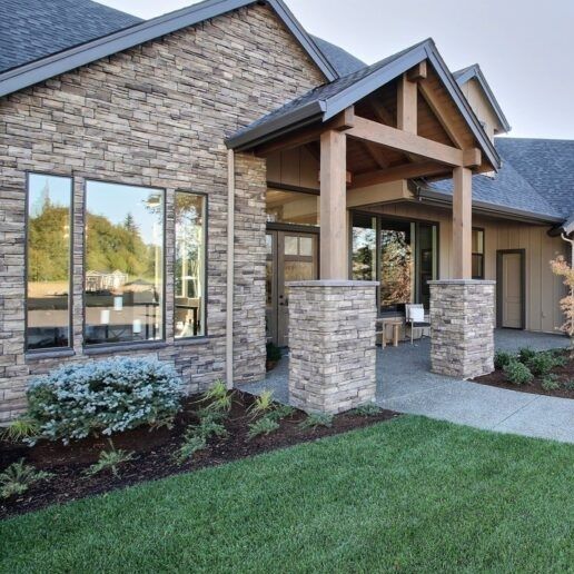 Stone wall cladding panel - MOUNTAIN LEDGE - Eldorado Stone - interior ...