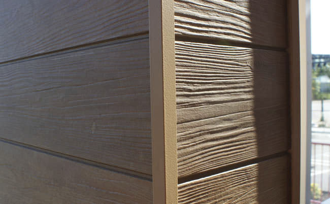 Strip cladding - VINTAGEWOOD™ CEDAR - NICHIHA FIBER CEMENT - wooden ...