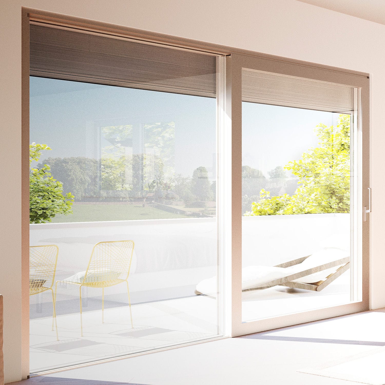 Roll-up insect screen - IS - heroal - for windows