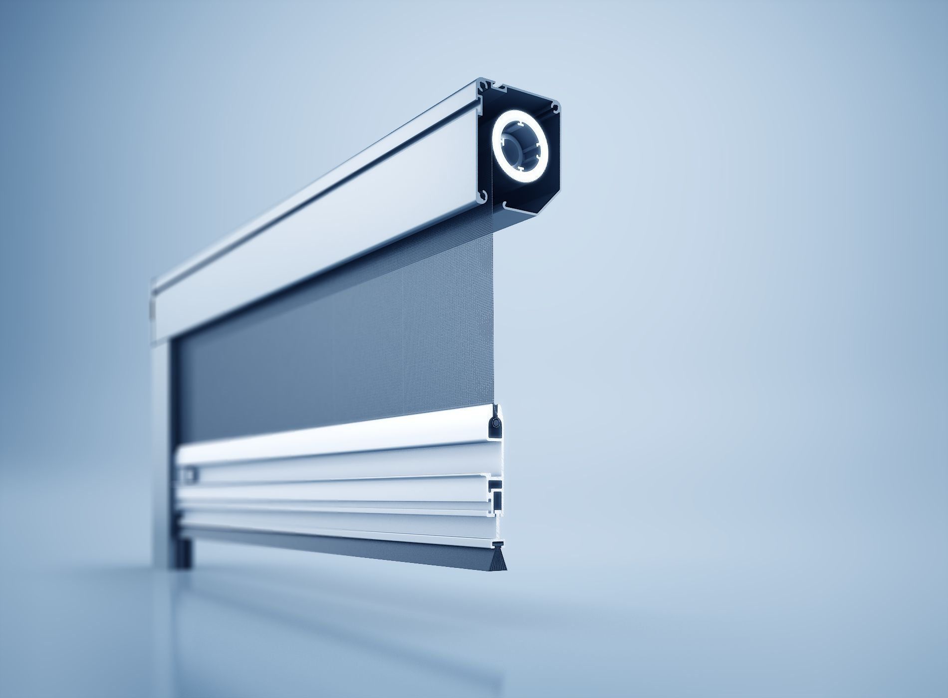 Roll-up insect screen - heroal IS - heroal - for windows