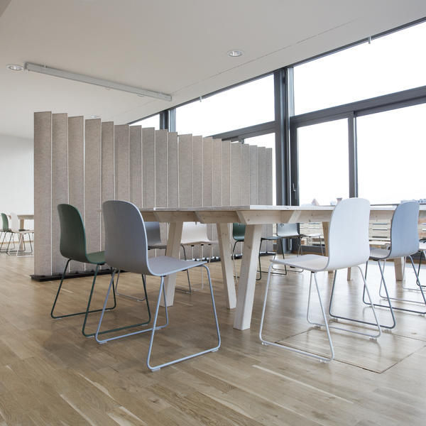 Classic screen - BUZZIBLINDS CLASSIC - BuzziSpace - fabric / metal ...