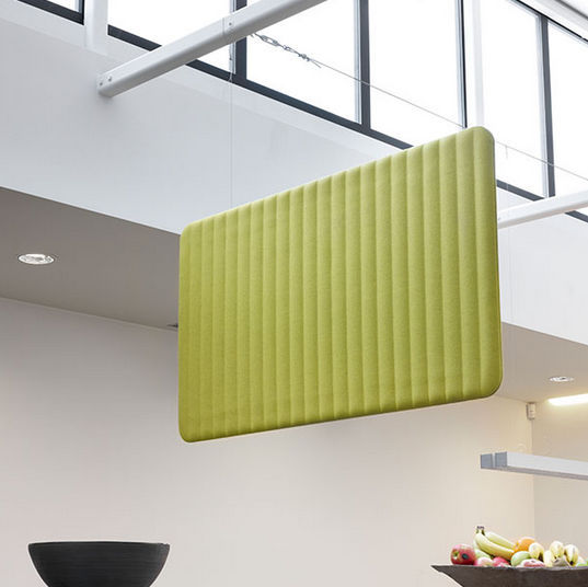 Fabric acoustic baffle - BUZZILOOSE - BuzziSpace - cardboard / felt ...