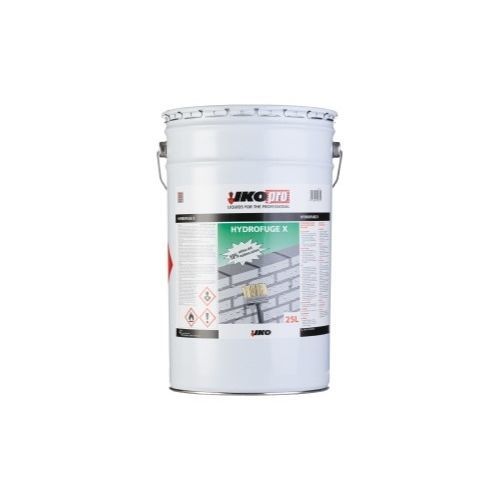 Cold-applied coating - HYDROFUGE X - IKO - exterior / wall / for concrete