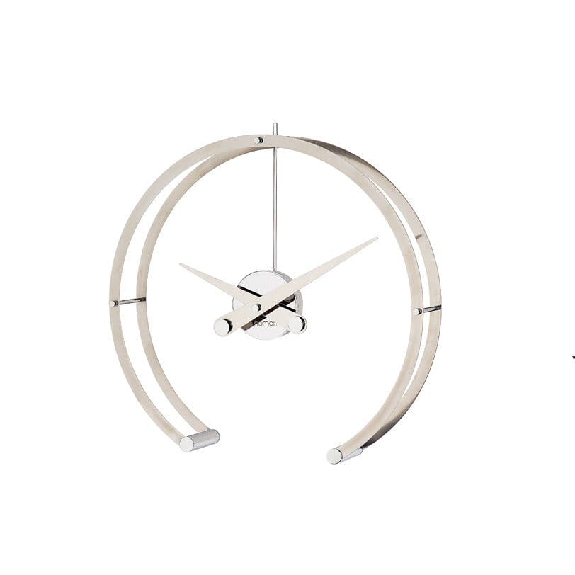 Contemporary clock - OMEGA - NOMON - wall-mounted / analog / brass